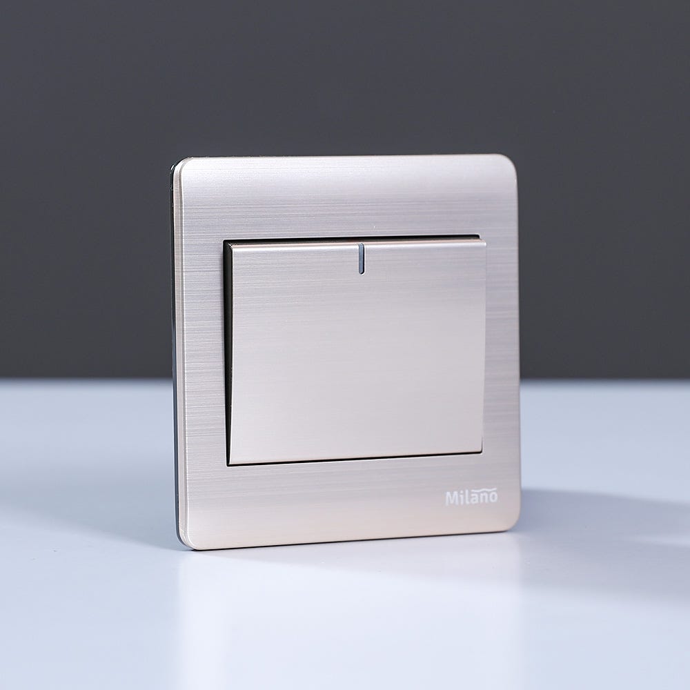 MILANO 16A 1 GANG 1WAY SWITCH | Danube Home Bangladesh